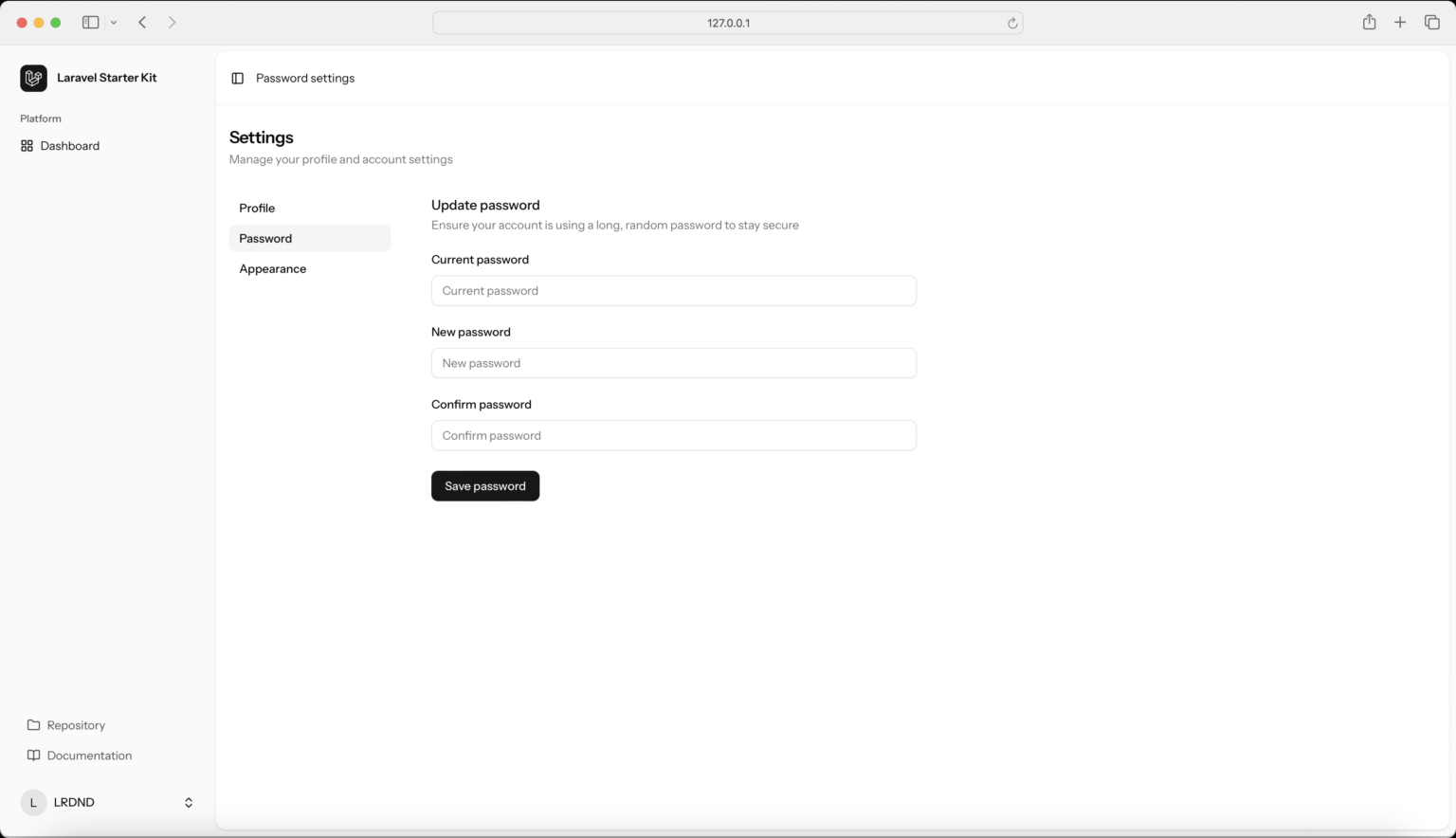 Getting started with Laravel 12 & the new React Starter Kit - LRDND